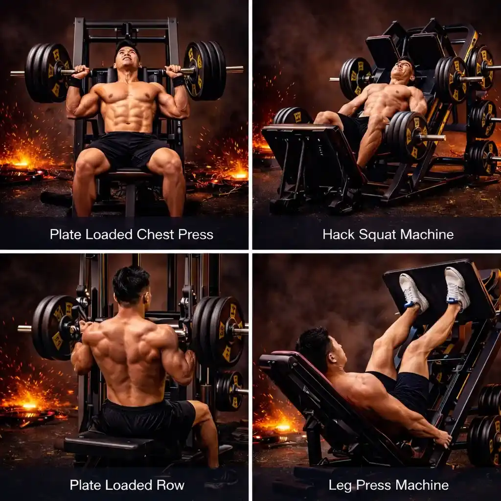 Plate Loaded Machines | Plate Load เครื่องออกกำลังกายใช้แผ่นน้ำหนัก ...